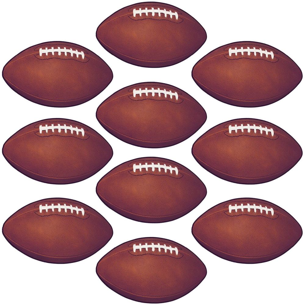 Football Mini Cutouts: Party at Lewis Elegant Party Supplies, Plastic ...