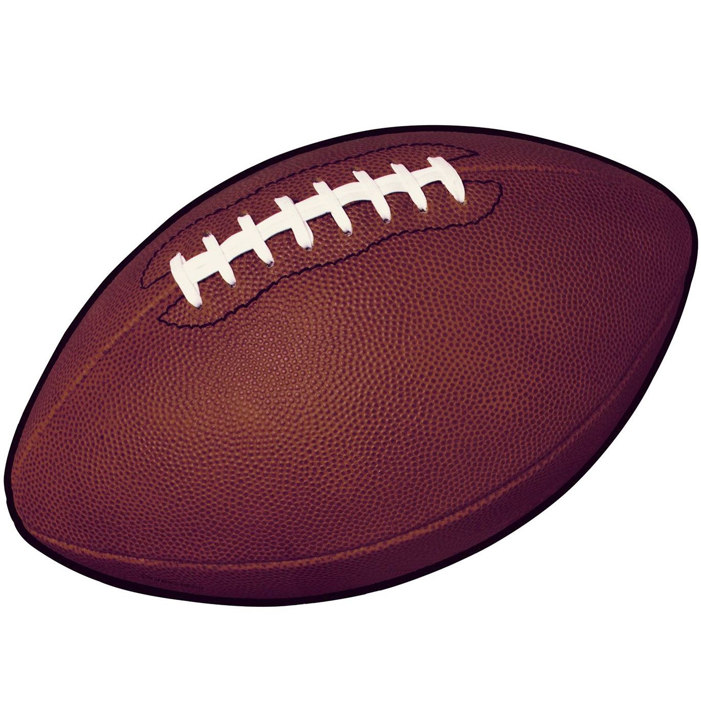 Football Printed 18-Inch Cutout: Party at Lewis Elegant Party Supplies ...