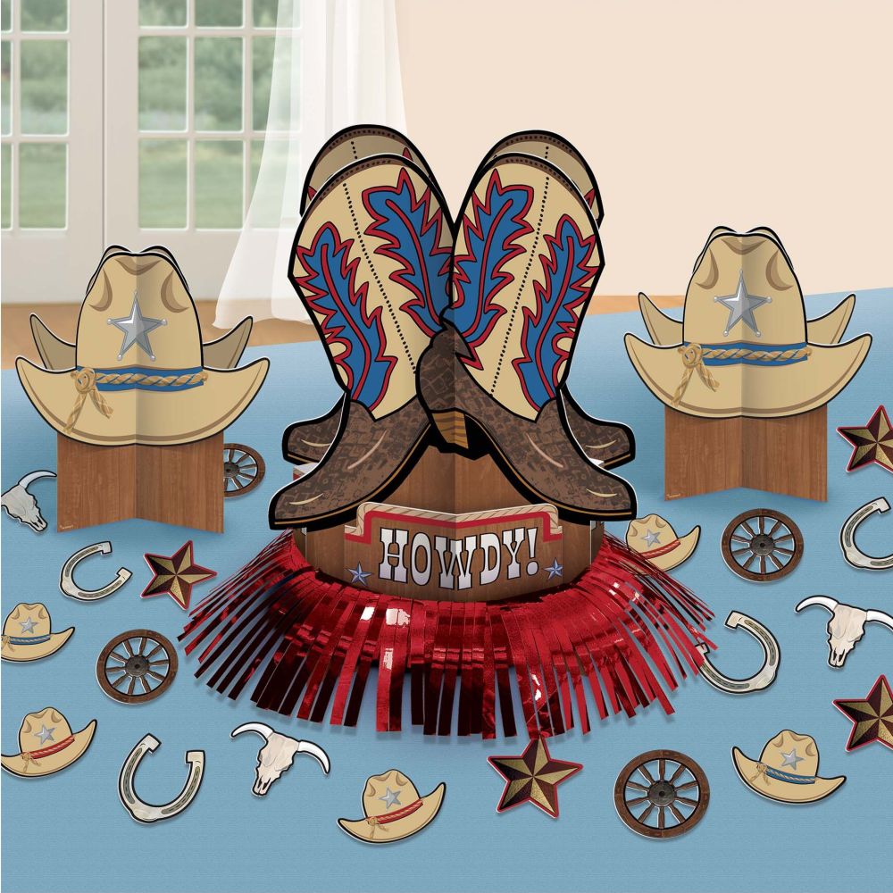 Western Table Decorating Kit: Party at Lewis Elegant Party Supplies ...