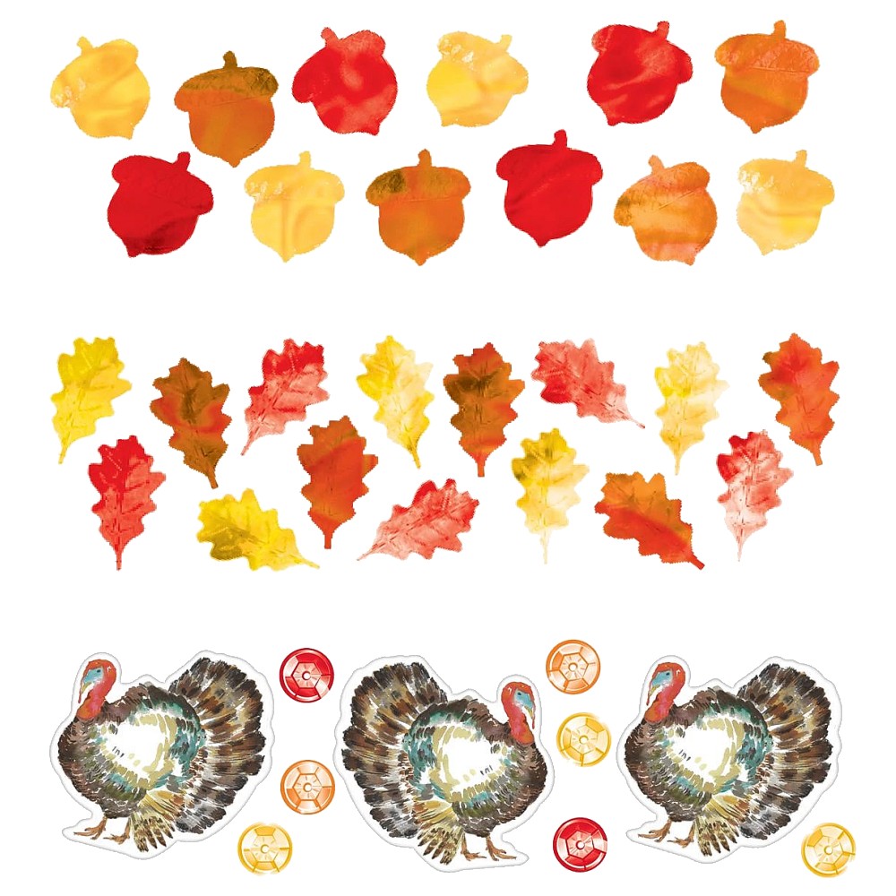 Thanksgiving 3 Mix Confetti: Party at Lewis Elegant Party Supplies ...