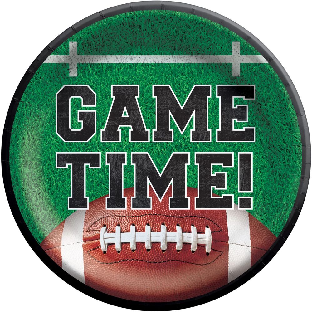 Football Tailgates & Touchdowns 6.5-inch Plates Bulk Pack: Party at ...