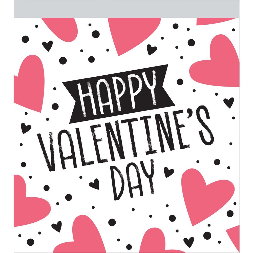 Happy Valentine's Day Zip Lock Sandwich Bags: Party at Lewis Elegant ...