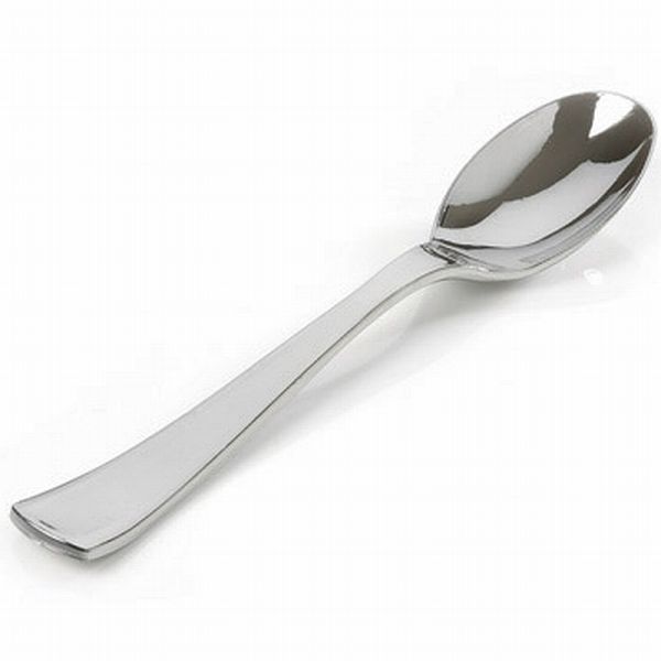 Silver Secrets Plastic Serving Spoons: Party at Lewis Elegant Party ...