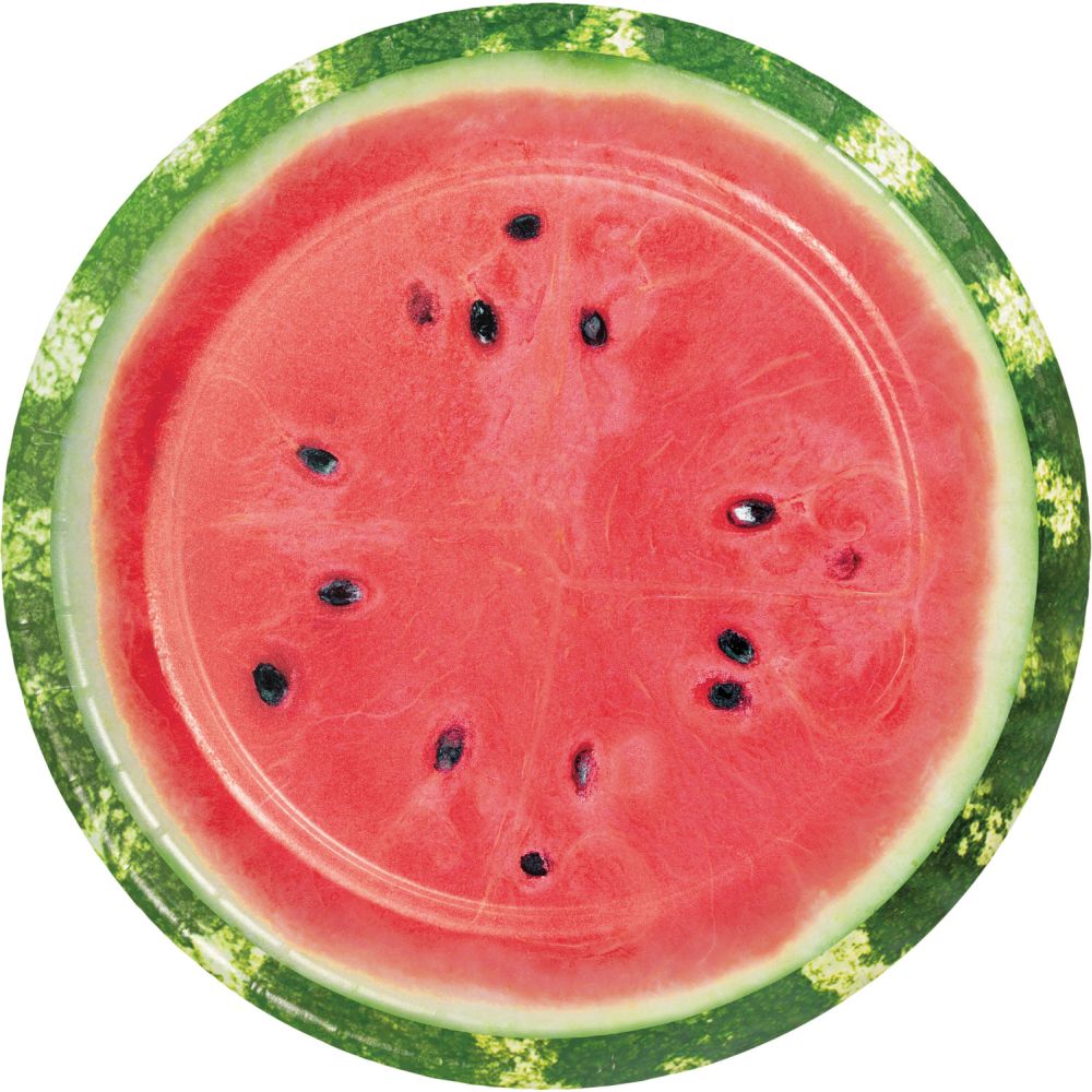Farm Fresh Watermelon 7-inch Plates: Party at Lewis Elegant Party ...