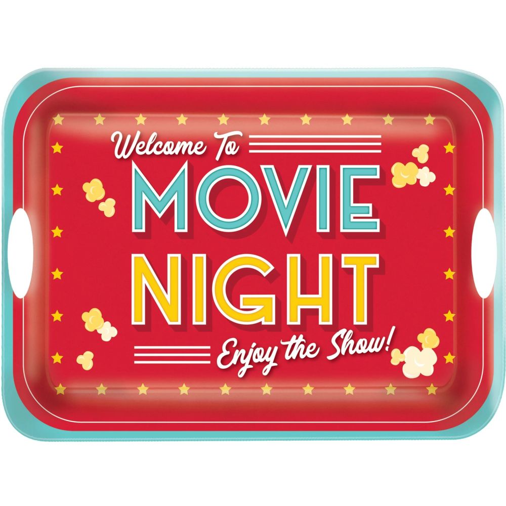 Movie Night Melamine Serving Tray: Party at Lewis Elegant Party ...
