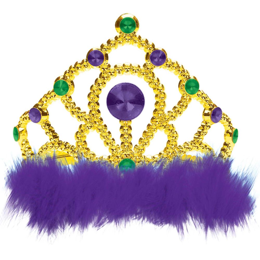 Mardi Gras Tiara: Party at Lewis Elegant Party Supplies, Plastic ...
