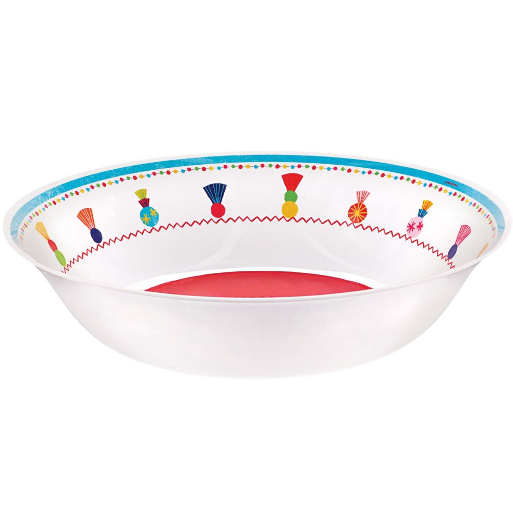 Fiesta Melamine Serving Bowl: Party at Lewis Elegant Party Supplies ...