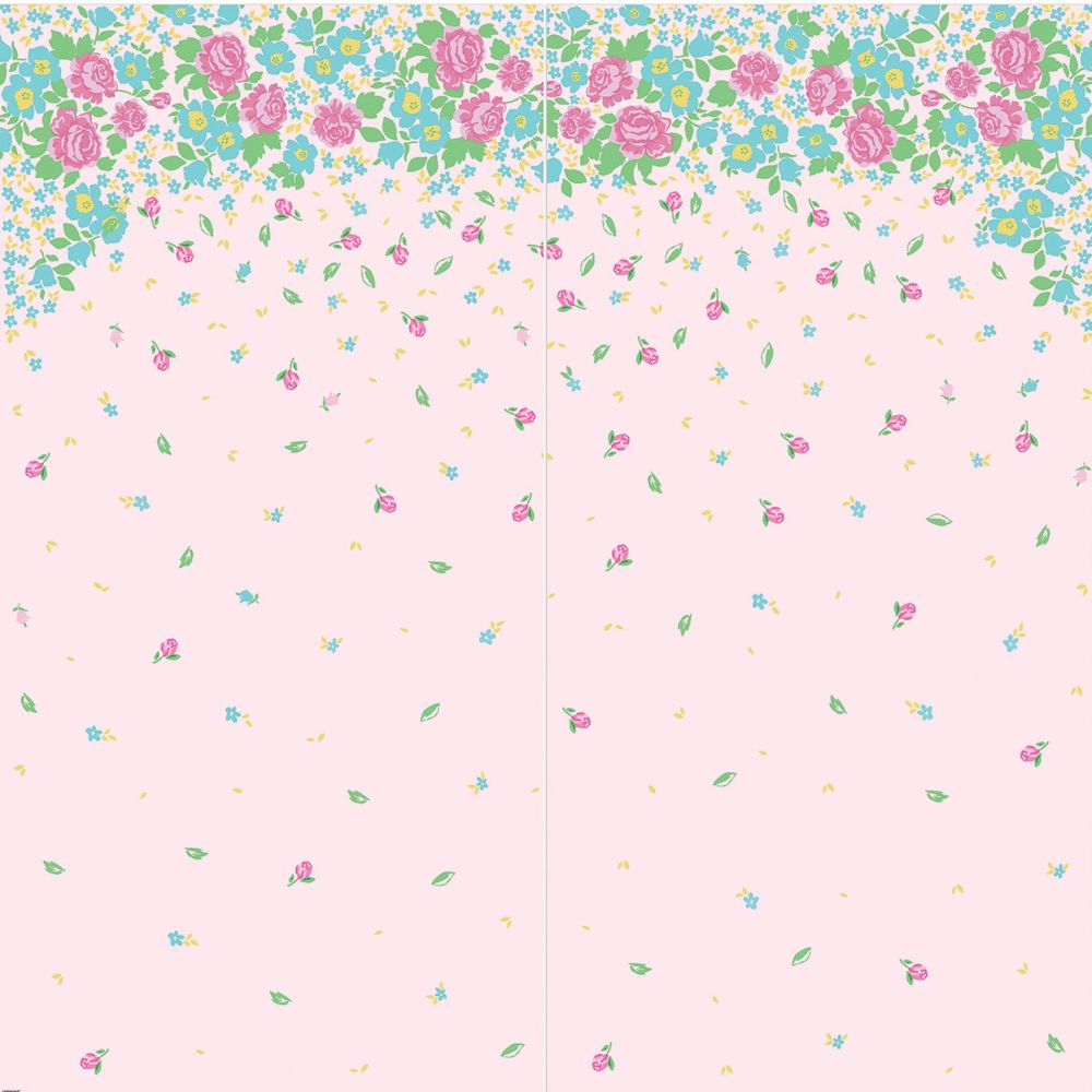 Floral Tea Party Scene Setter Photo Backdrop: Party at Lewis Elegant ...