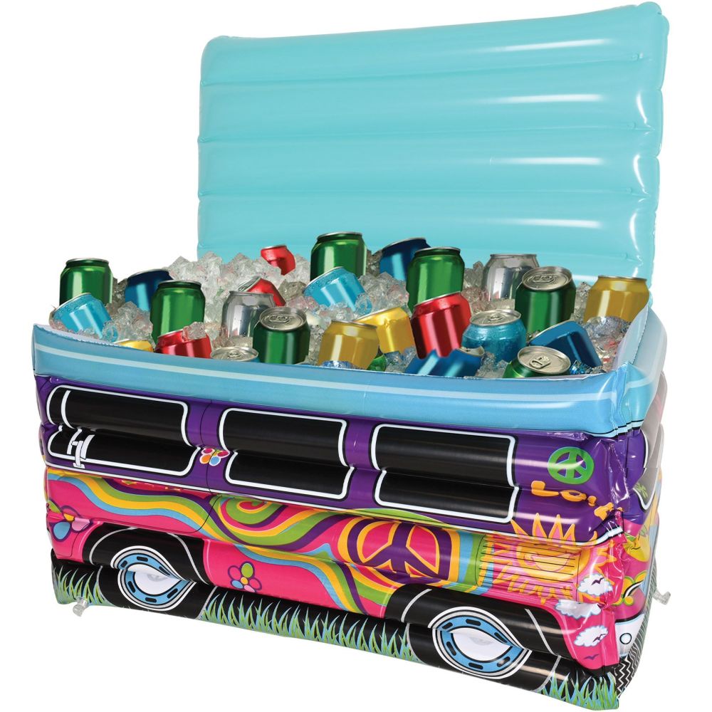 Inflatable Hippie Bus Cooler: Party at Lewis Elegant Party Supplies ...