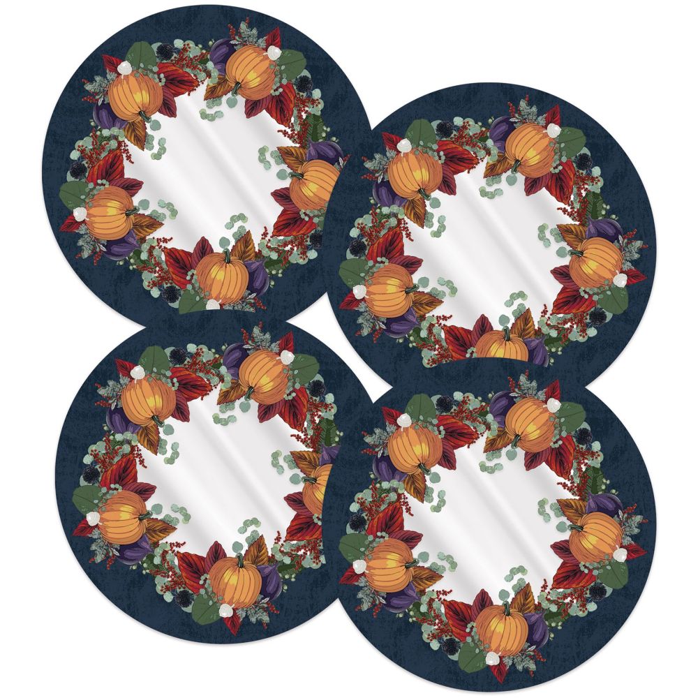 Fall Thanksgiving Plastic Placemats: Party at Lewis Elegant Party ...