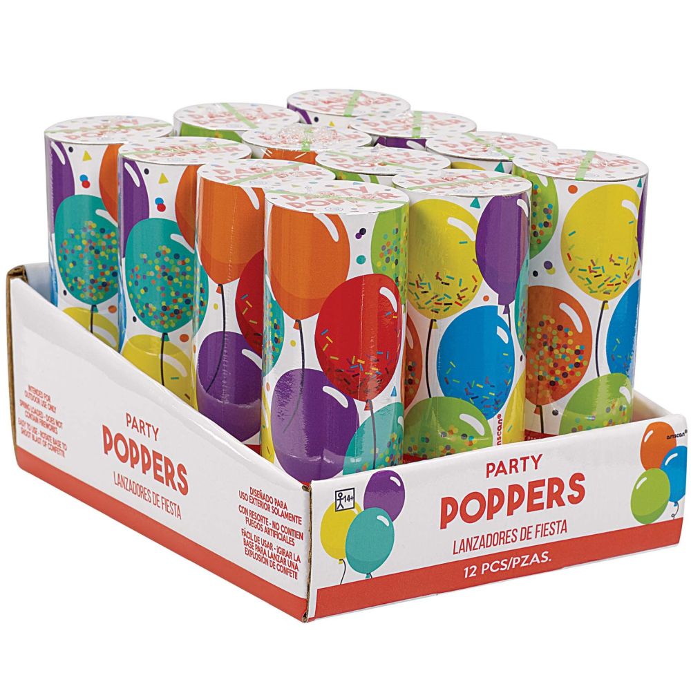 Balloon Celebration Confetti Poppers: Party at Lewis Elegant Party ...