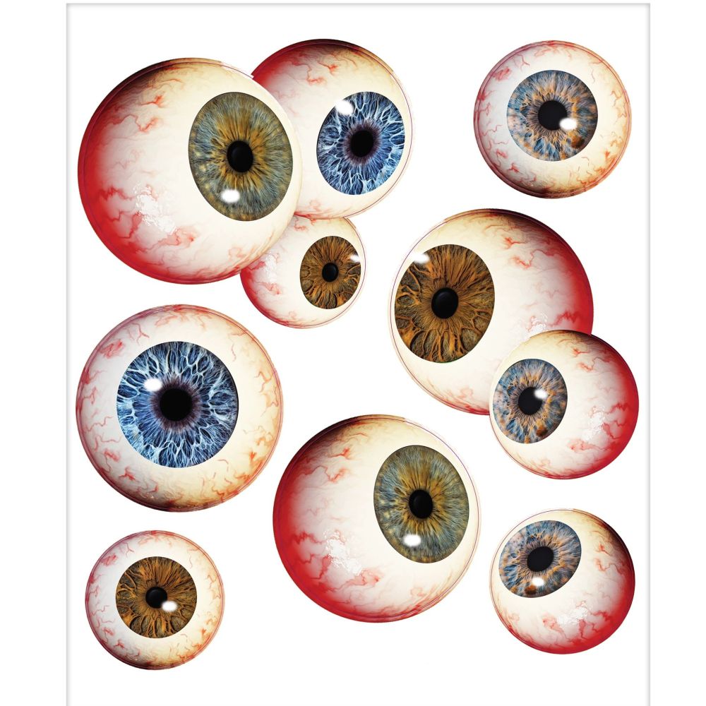 Eyes On You Window Clings: Party at Lewis Elegant Party Supplies ...