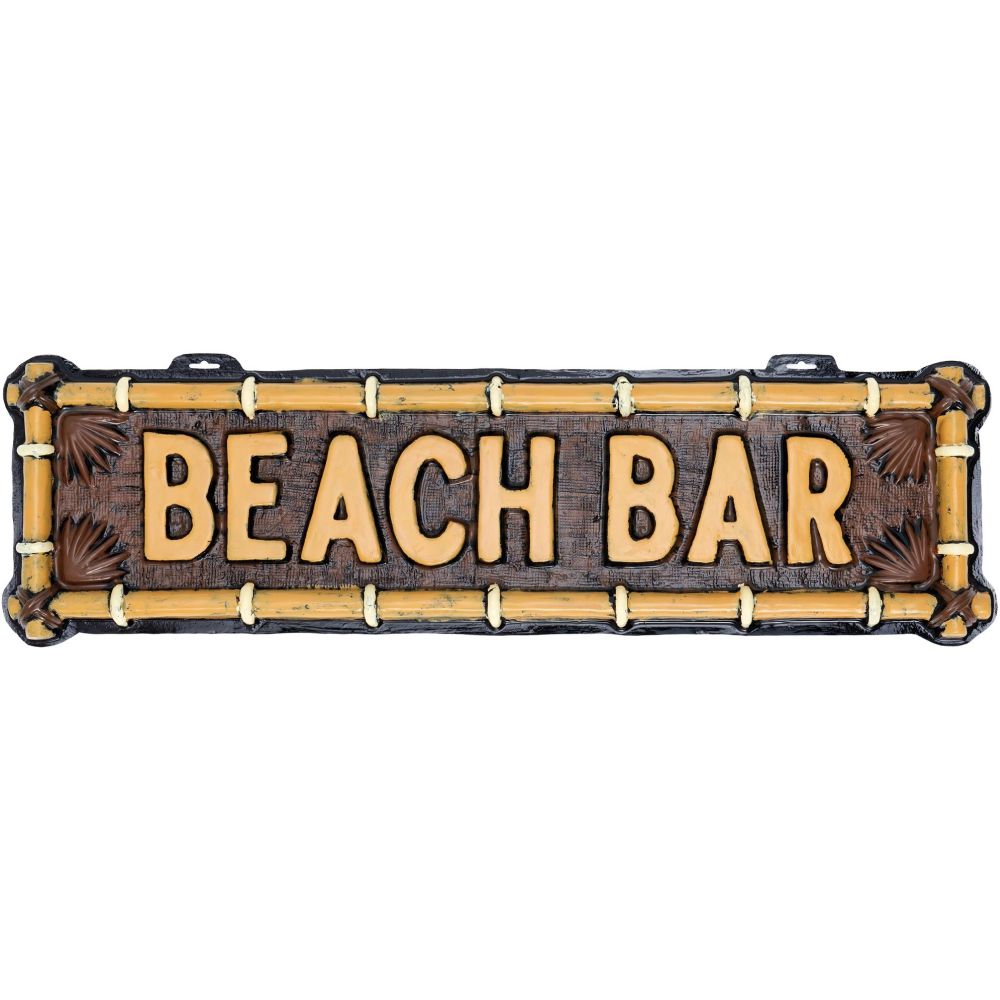 Summer Beach Bar Vac Form Plastic Sign: Party at Lewis Elegant Party ...