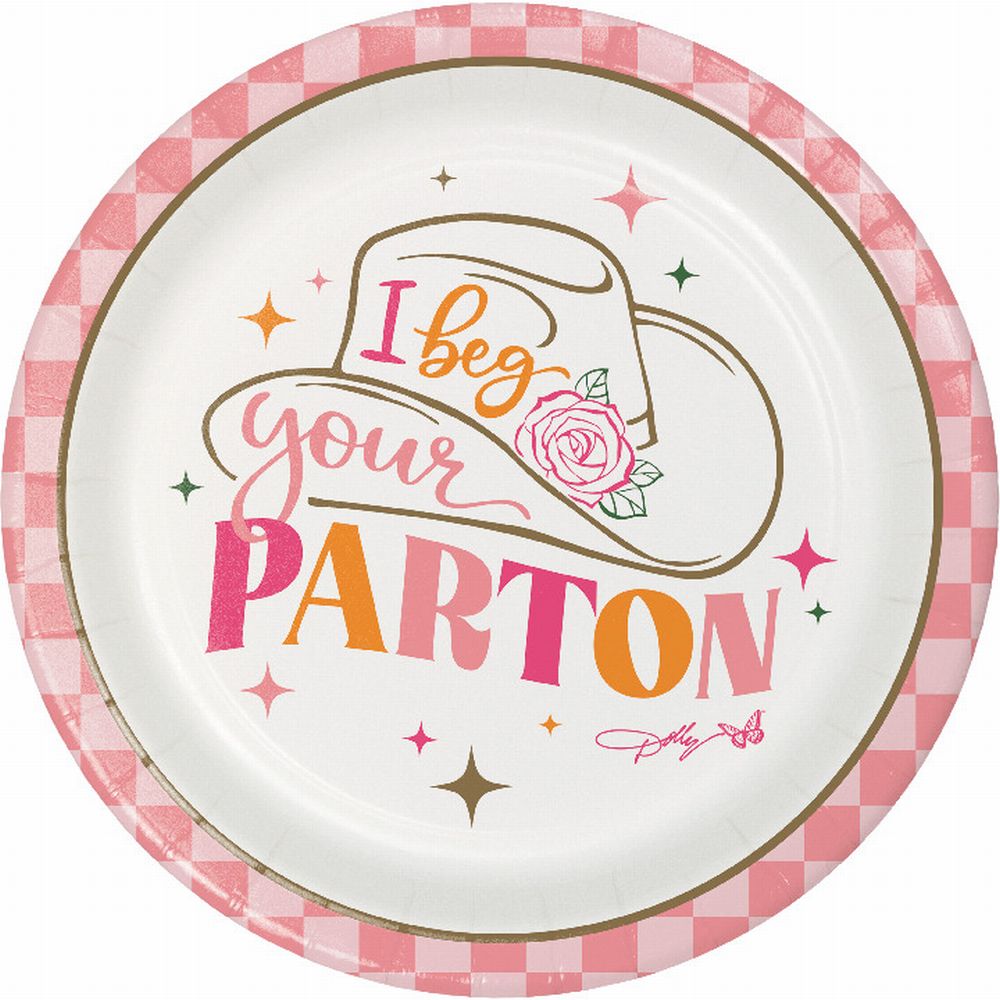 Dolly Parton 7-inch Plates: Party at Lewis Elegant Party Supplies ...