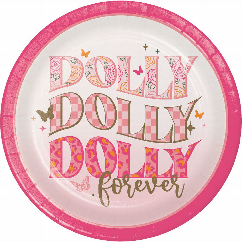 Dolly Forever 7-inch Plates: Party at Lewis Elegant Party Supplies ...