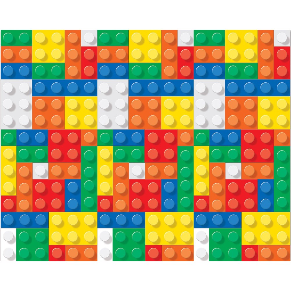 Building Blocks 30-foot Backdrop: Party at Lewis Elegant Party Supplies ...