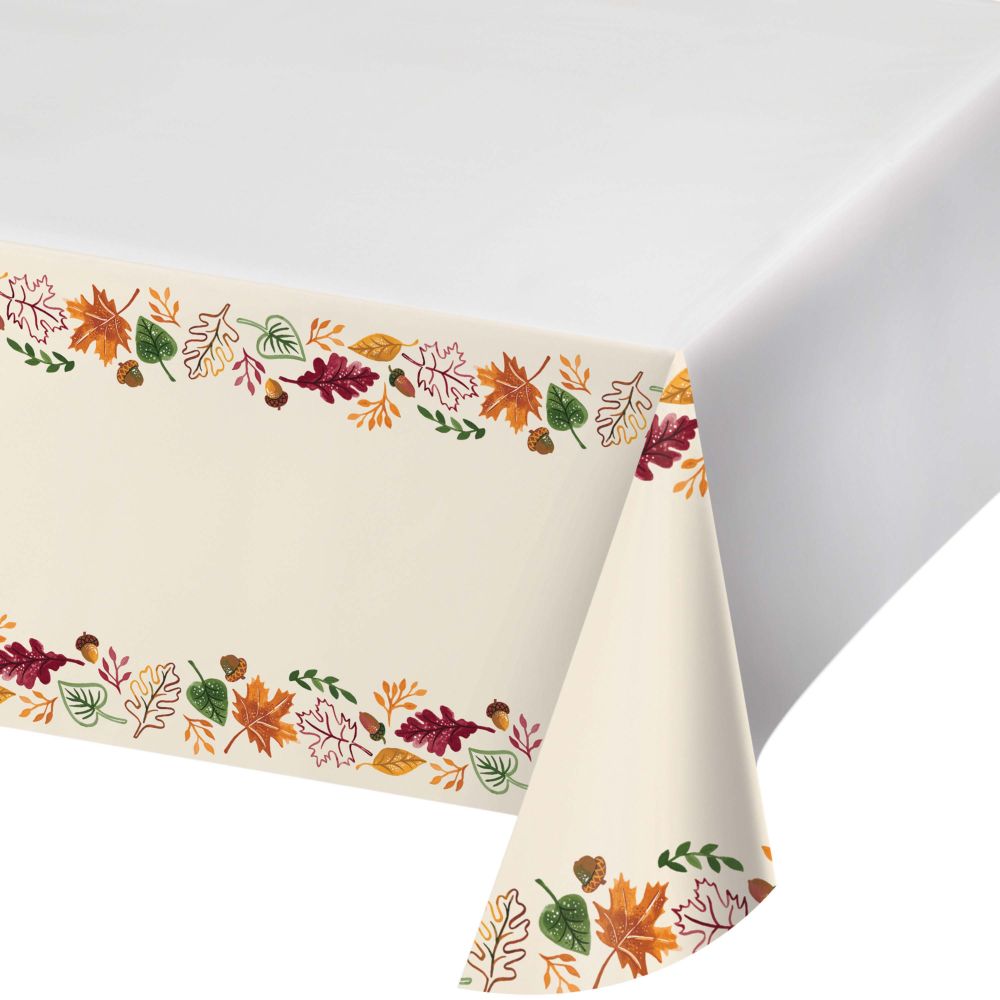 Fall Festivities Paper Tablecloth: Party at Lewis Elegant Party ...