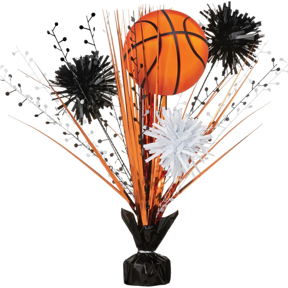 Basketball Tinsel Burst Centerpiece: Party at Lewis Elegant Party ...