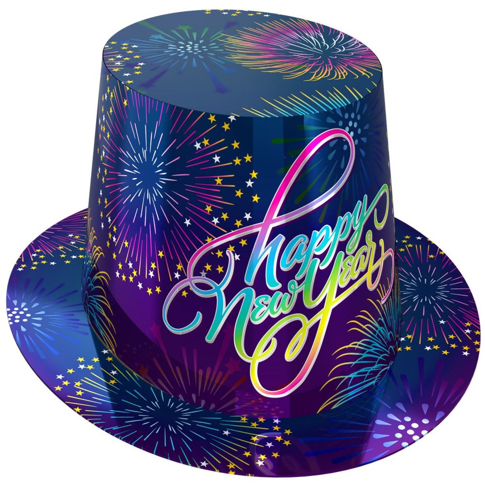 Celebration New Year Hi-Hat: Party at Lewis Elegant Party Supplies ...