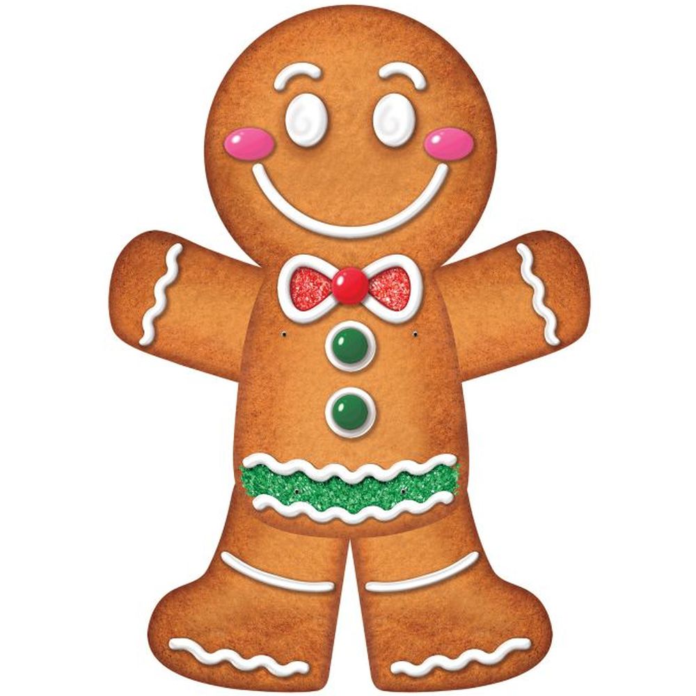 Jointed 3-Foot Gingerbread Man: Party at Lewis Elegant Party Supplies ...