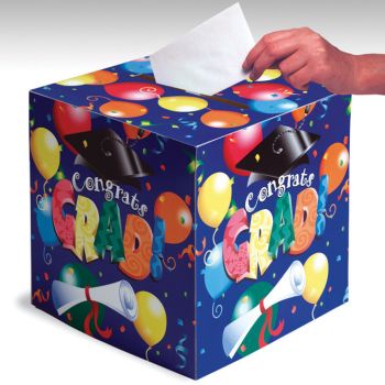 Graduation Card Collection Box: Party at Lewis Elegant Party Supplies ...