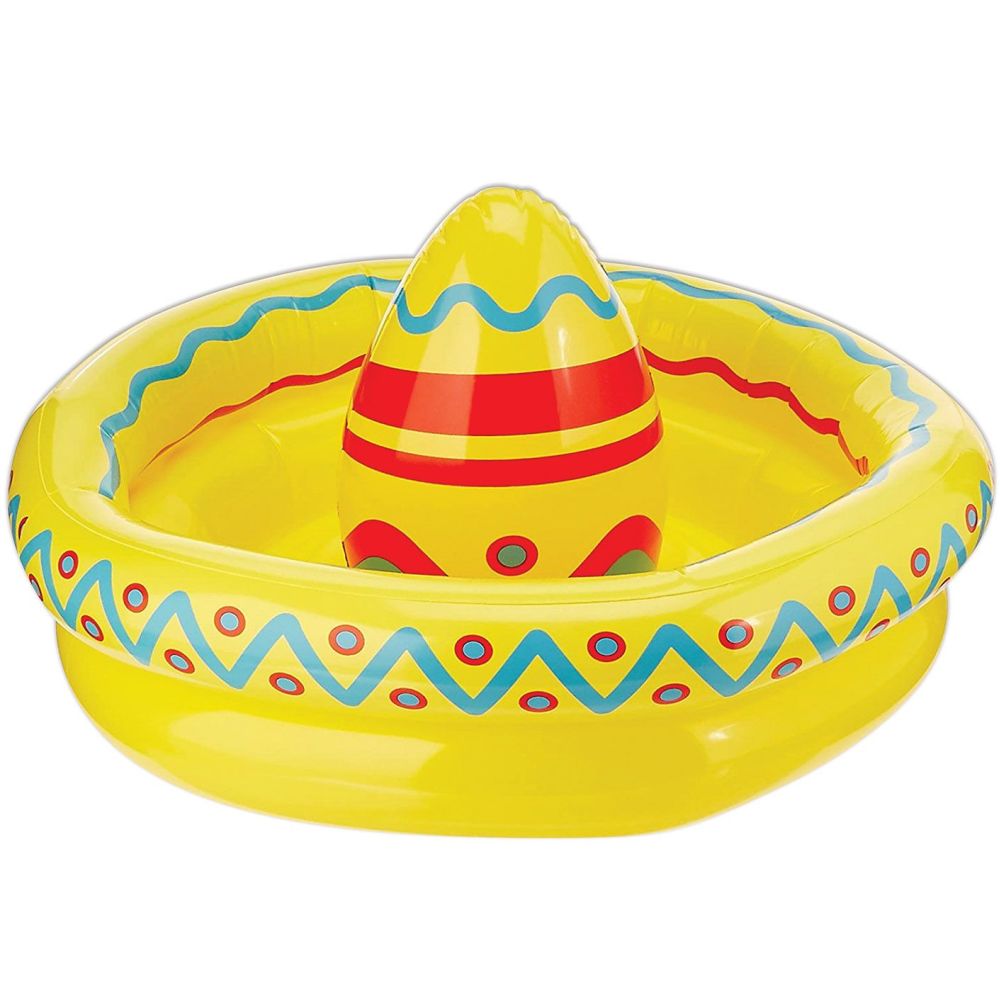 Inflatable Sombrero Cooler: Party at Lewis Elegant Party Supplies ...