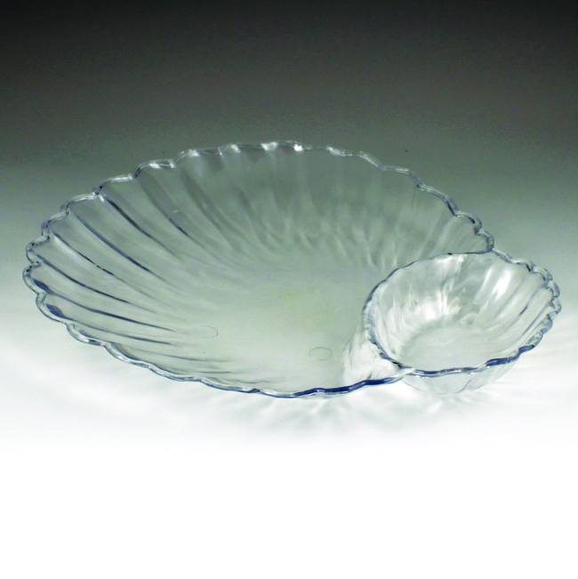 Shell Plastic Chip Dish: Party at Lewis Elegant Party Supplies, Plastic ...