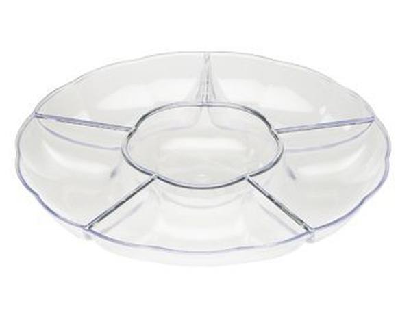 Clear Plastic Compartment Tray 16-inch: Party at Lewis Elegant Party ...