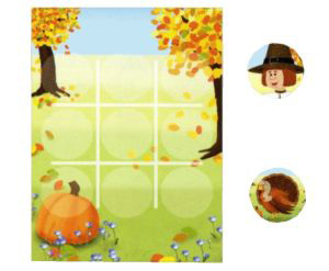 Turkey Time Tic-Tac-Toe Game: Party at Lewis Elegant Party Supplies ...