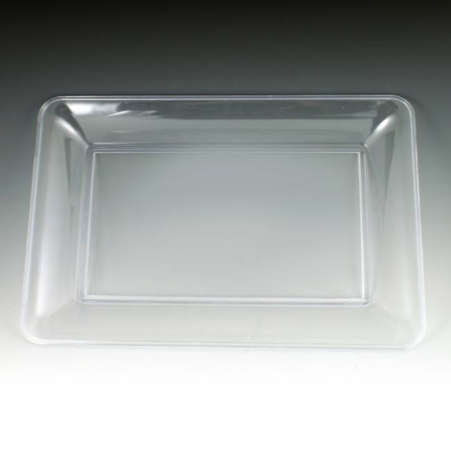 Clear Rectangular Serving Tray, 14" x 10": Party at Lewis Elegant Party ...