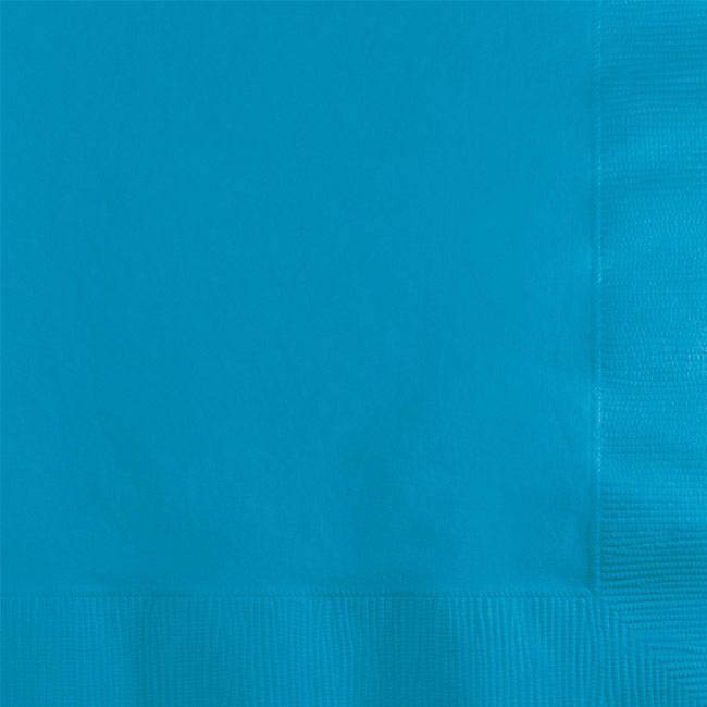 Turquoise Paper Beverage Napkins: Party at Lewis Elegant Party Supplies ...