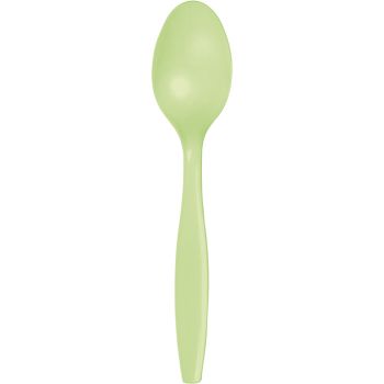 Pistachio Heavy Duty Plastic Spoons: Party at Lewis Elegant Party ...