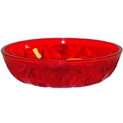 Floral Design 14 oz Bowl, Red: Party at Lewis Elegant Party Supplies ...