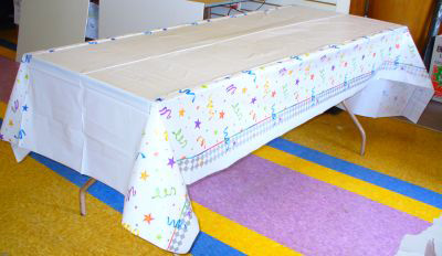 Marvelous Banquet Table Cover: Party at Lewis Elegant Party Supplies ...