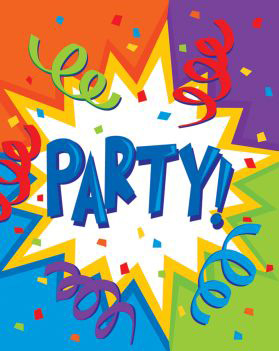 Birthday Blast Invitations: Party at Lewis Elegant Party Supplies ...