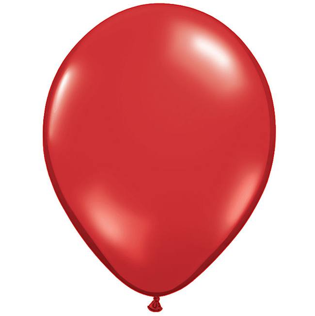 Ruby Red Jewel 5-inch Qualatex Latex Balloons: Party at Lewis Elegant ...