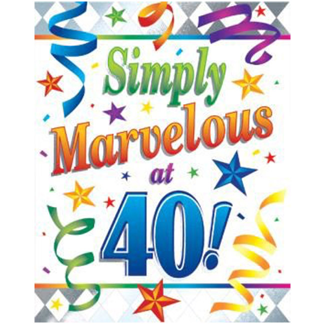 Marvelous 40th Birthday Foil Invitations: Party at Lewis Elegant Party ...