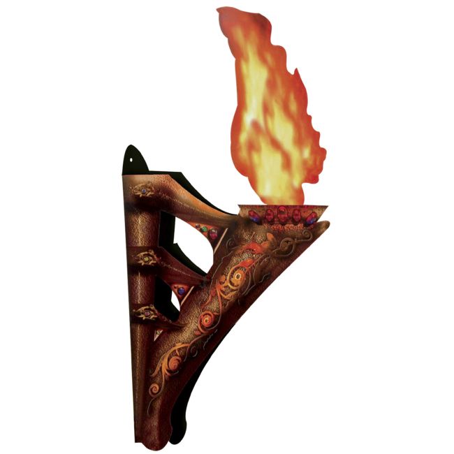 3-D Wall Torch: Party at Lewis Elegant Party Supplies, Plastic ...