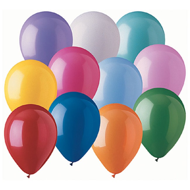 Assorted 12-inch Latex Balloons: Party at Lewis Elegant Party Supplies ...
