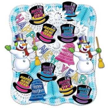 New Year 28-Piece Decorating Kit: Party at Lewis Elegant Party Supplies ...