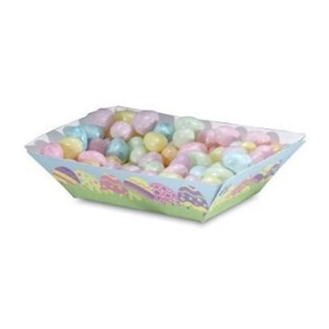 Easter Eggs Paper Snack Trays: Party at Lewis Elegant Party Supplies ...