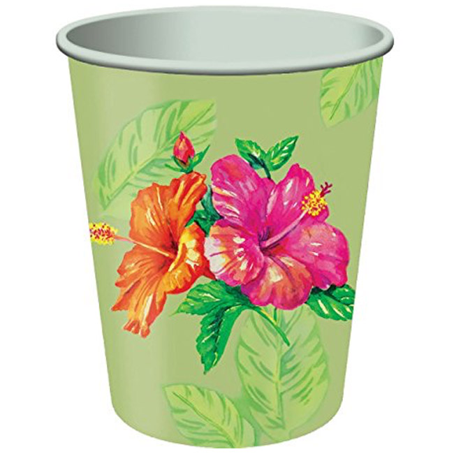 Tahiti Tropics 9 oz Hot/Cold Cups: Party at Lewis Elegant Party ...