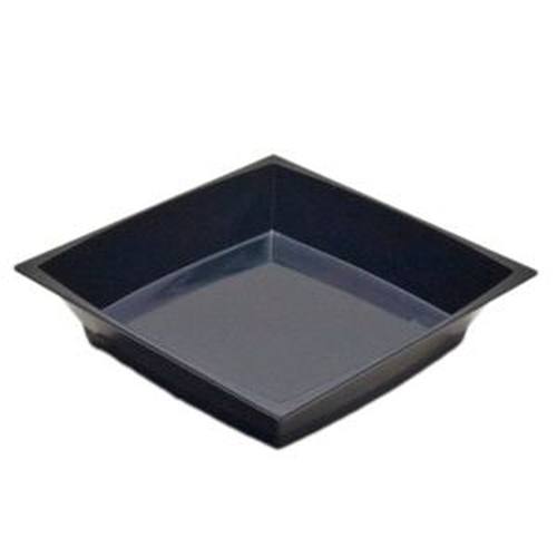 Mini Black Plastic Square Serving Trays: Party at Lewis Elegant Party ...