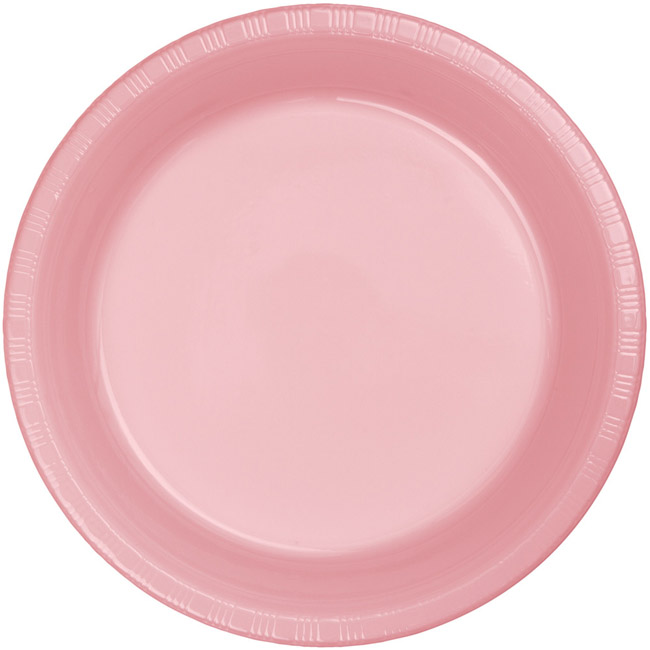 Pink Premium 10-inch Plastic Plates: Party at Lewis Elegant Party ...