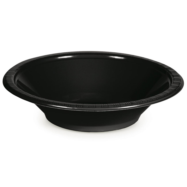 Black Premium 12 oz Plastic Bowls: Party at Lewis Elegant Party ...