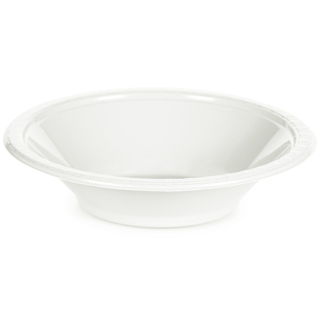 White Premium 12 oz Plastic Bowls: Party at Lewis Elegant Party ...