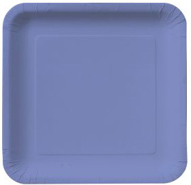 Heavy Duty 9-inch Square Plates, French Lilac: Party at Lewis Elegant ...