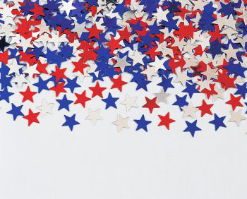 Patriotic Confetti: Party at Lewis Elegant Party Supplies, Plastic ...