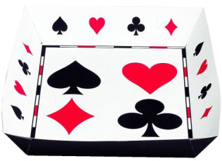 Card Game Large Paper Snack Bowls: Party at Lewis Elegant Party ...