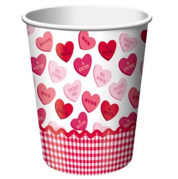 Sweet Greetings Hot/Cold Cup 9oz: Party at Lewis Elegant Party Supplies ...